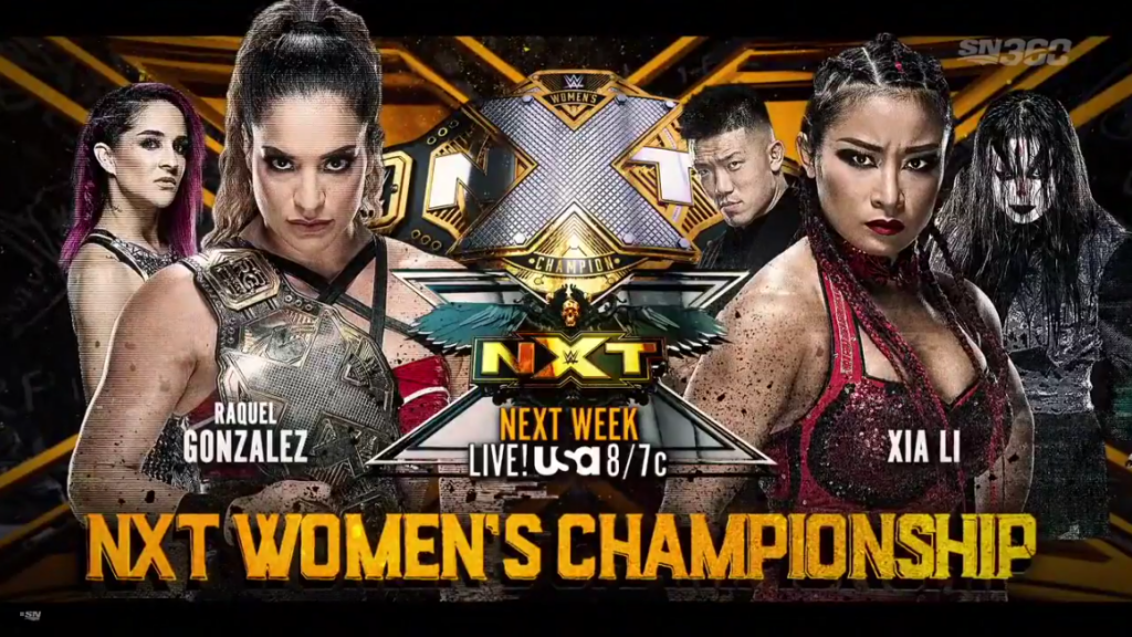 NXT Women's Championship Match And Tag Team Bout Announced For 7/20 NXT - Wrestling, MMA ...