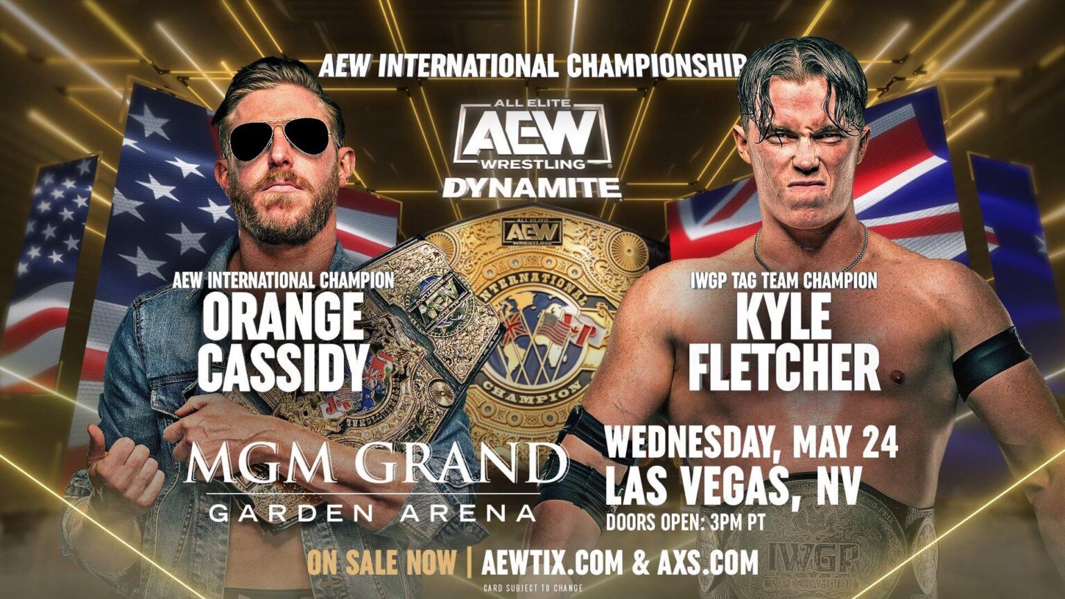 Two Title Matches, Contract Signing, More Added To 5/24 AEW Dynamite ...